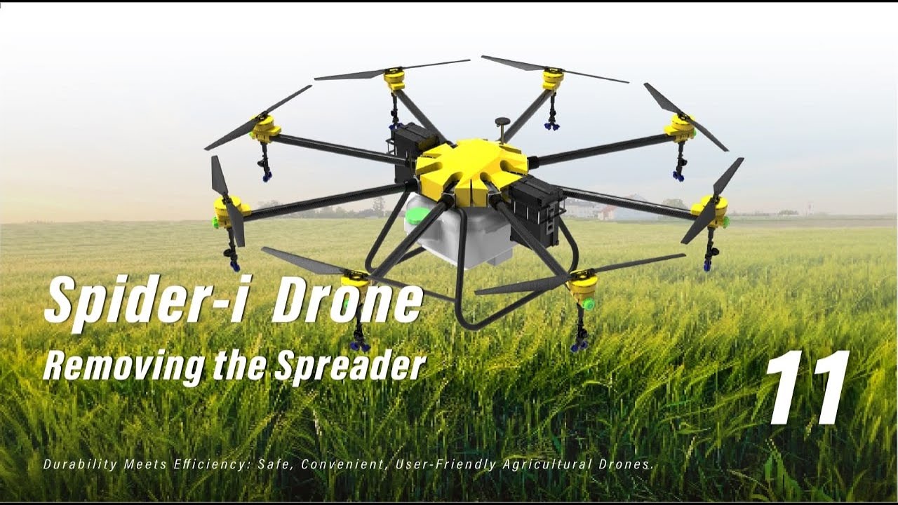 Tutorials: H120 H160 Removing the Spreader | Spider-i UAV - YouTube