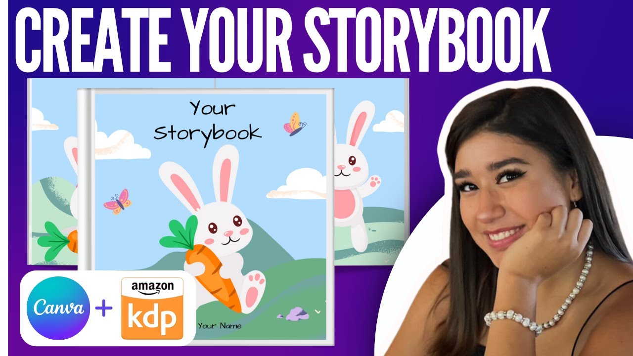 How to create a children's book in canva for amazon kdp (Step-by-step ...