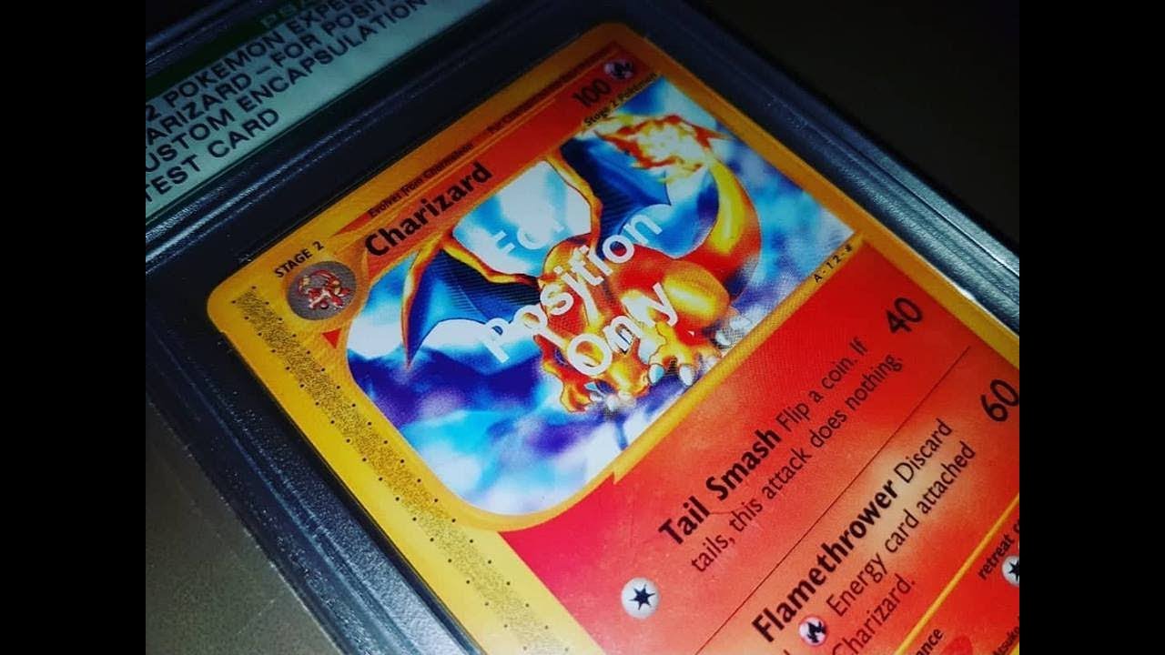 Charizard FPO (for position only), Test, solo 60 copie esistenti ...