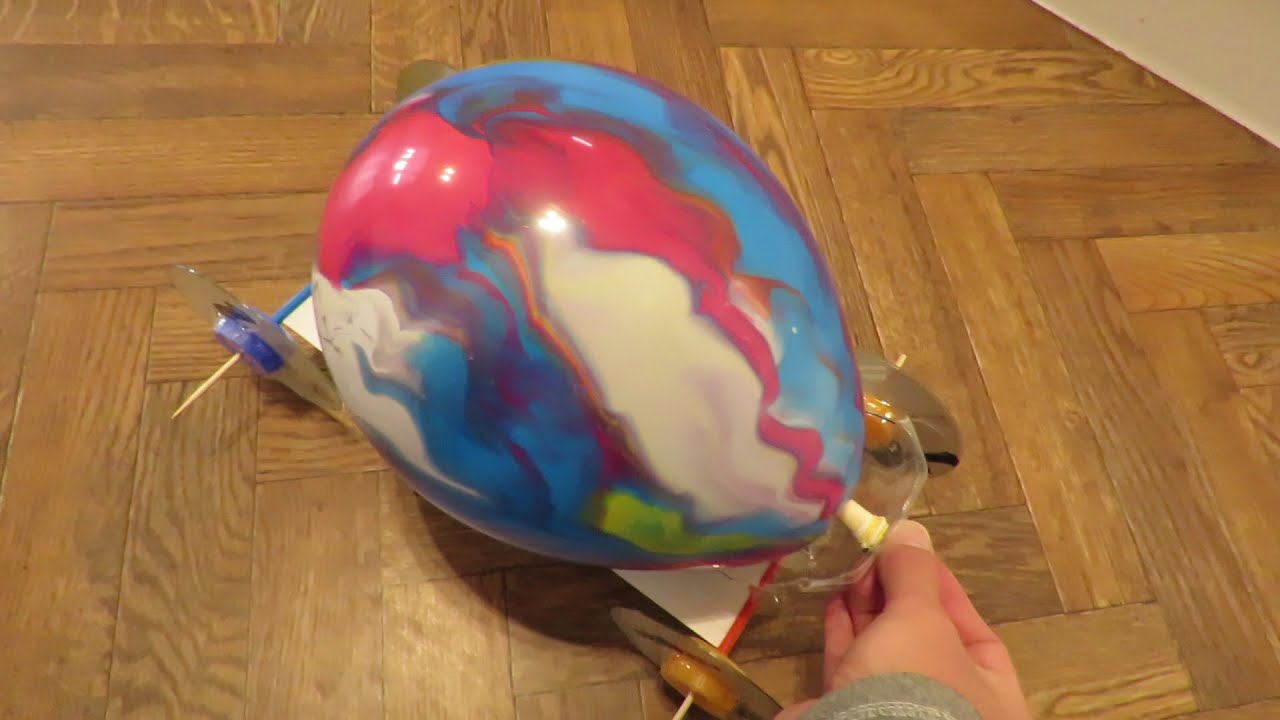 Basic Balloon Power Car - YouTube