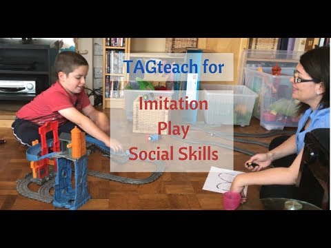 TAGteach for Independent Play - YouTube