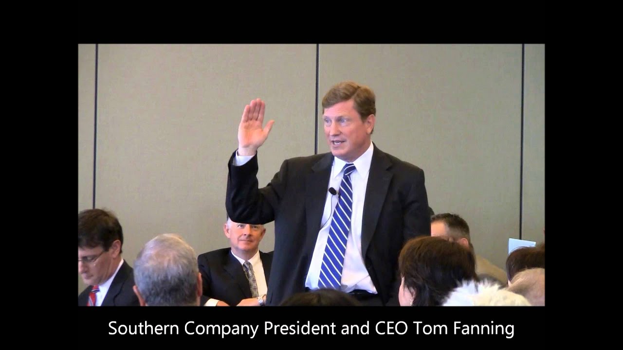 Southern CEO Tom Fanning Talks Taxes - YouTube