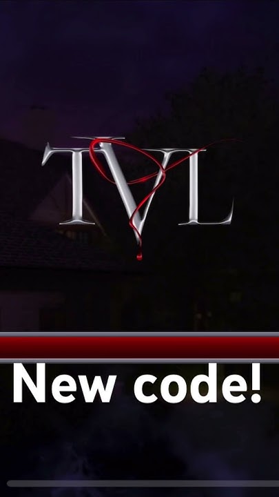 NEW CODE FOR TVL2(the vampire legacies)!roblox - YouTube