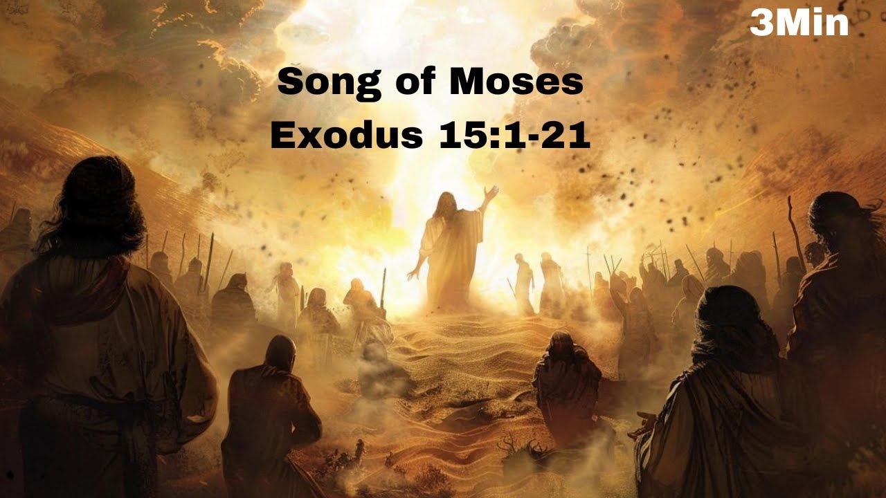 Song of Moses Exodus 15:1-21 - YouTube
