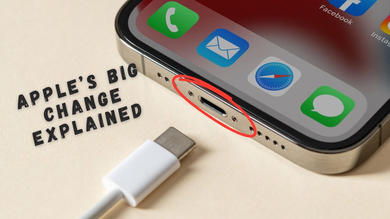 Why Apple Switched to USB-C: The Truth Behind the Change | iPhone Type ...