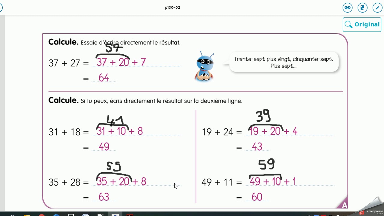 Séquence 100 PIcbille n°3 - YouTube