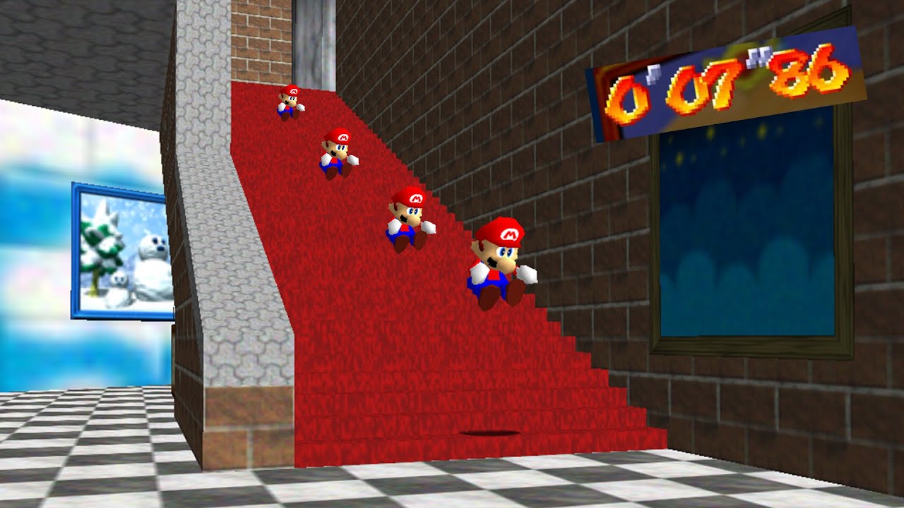 50 Stars Door Backward Long Jump - 7"86 (low 7 possible) | Super Mario ...