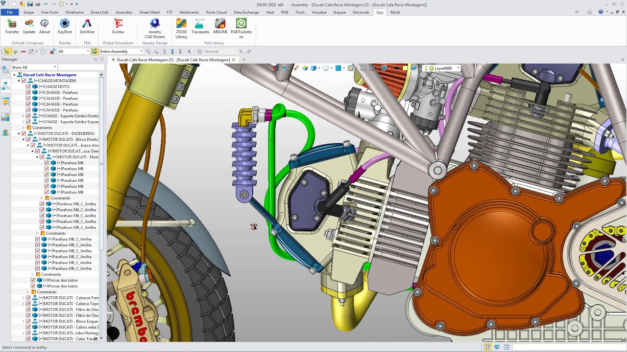 PARTs4cad manufacturer catalogs for ZW3D - YouTube