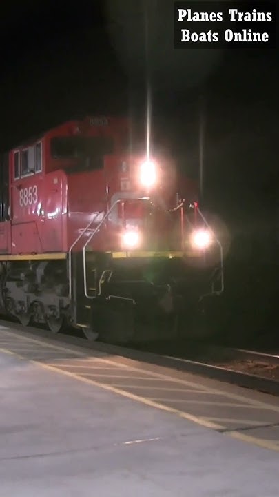 #shorts CN A491 Manifest Train CN 8853 CN 5777 & CN 3962 Locomotives #railfan - YouTube
