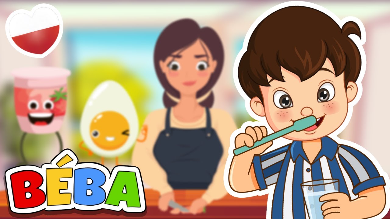 Mniam mniam | Piosenka dla najmłodszych | BÉBA - YouTube