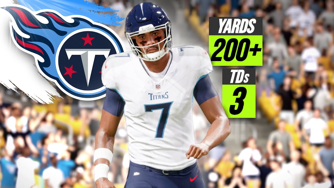 Malik Willis SAVED US! Madden 24 Tennessee Titans Franchise EP 9 - YouTube