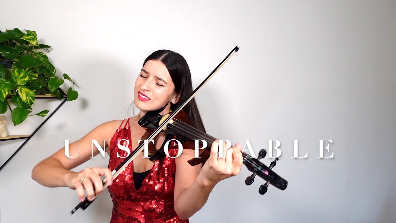 UNSTOPPABLE - Sia | Electric Violin Cover - Barbara The Violinist - YouTube