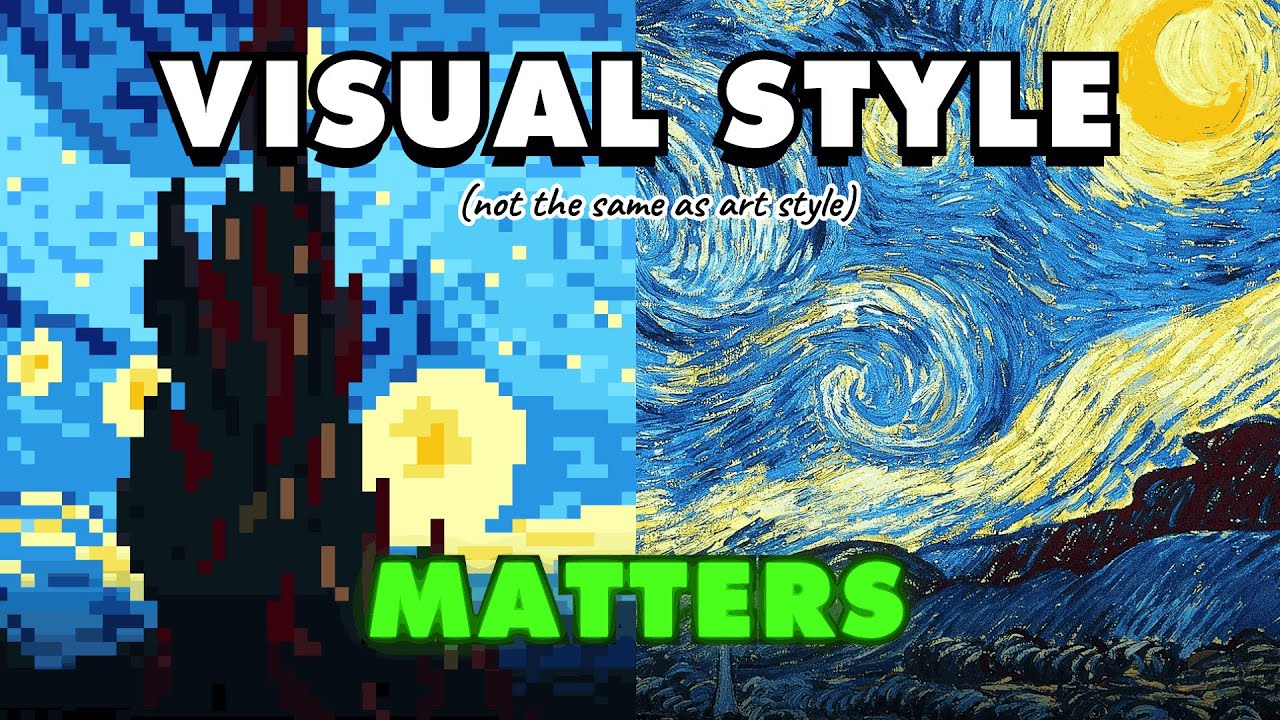 How to brainstorm your game's visual style and actually produce a semi ...