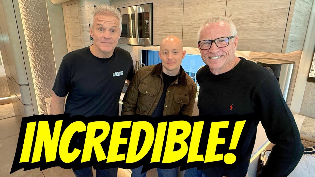The Inside Of Mark Martin's Newell Coach Is Like A 5 Star Hotel! - YouTube