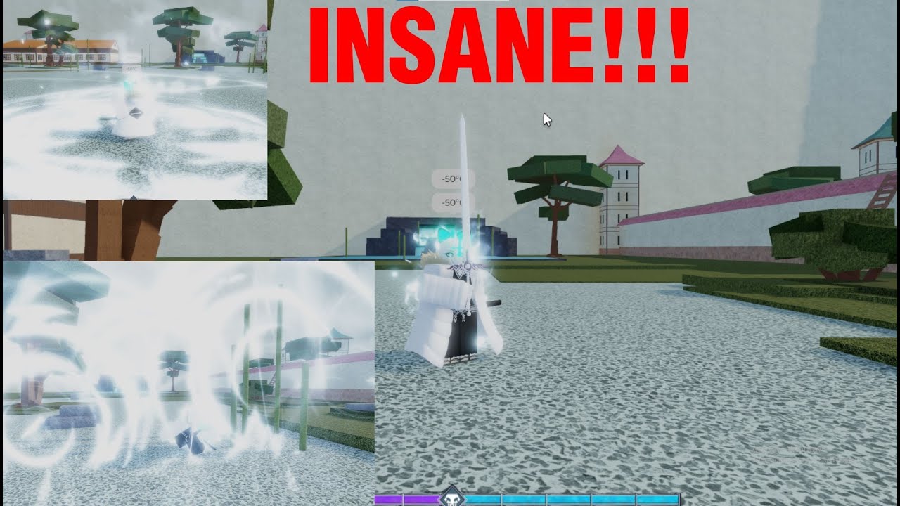 SNOW BANKAI SHOWCASE *INSANE* -- TYPE SOUL - YouTube