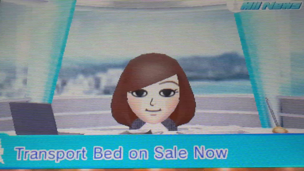 Tomodachi Life - Mii News - Alphonse's Transport Bed on Sale Now - YouTube