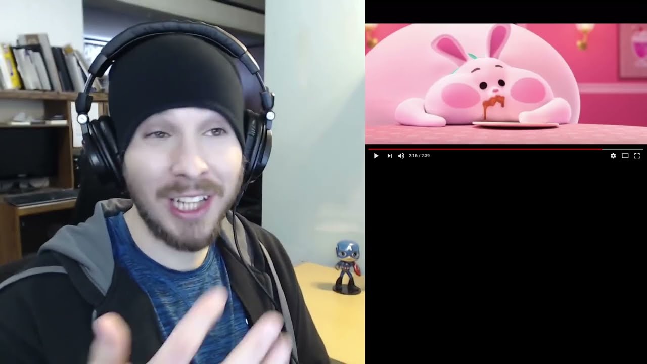 BUNNY GOES POP! - Reacting to Wreck it Ralph 2 Pancake bunny - Baby ...