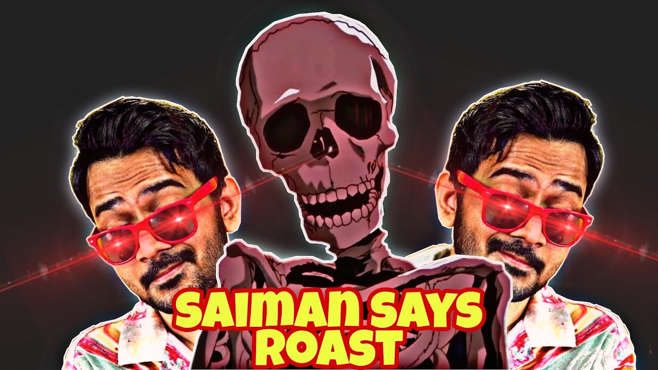 Skeleton Roasting Saiman Says || Vloggers Roast || It's Skeleton - YouTube