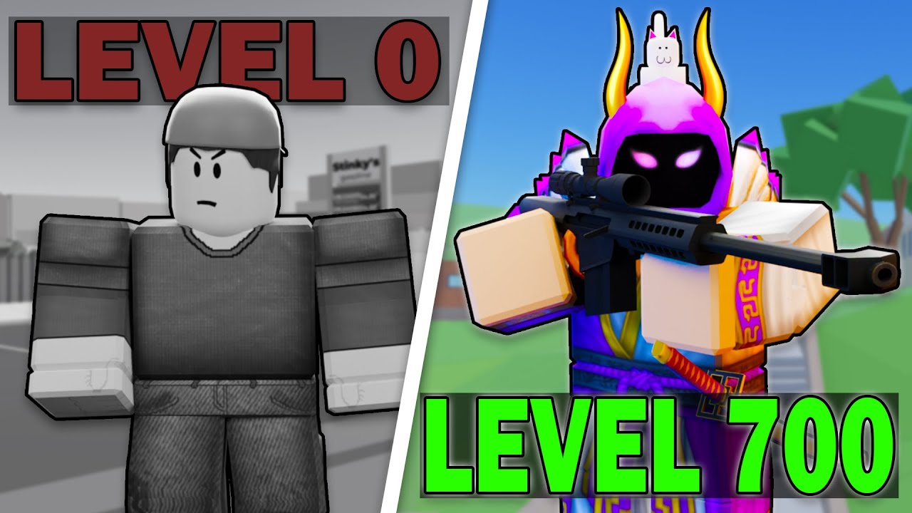 ROAD TO LEVEL 700 in Roblox Arsenal Part 3 - YouTube