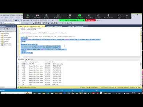 SQL review Turbodata - YouTube