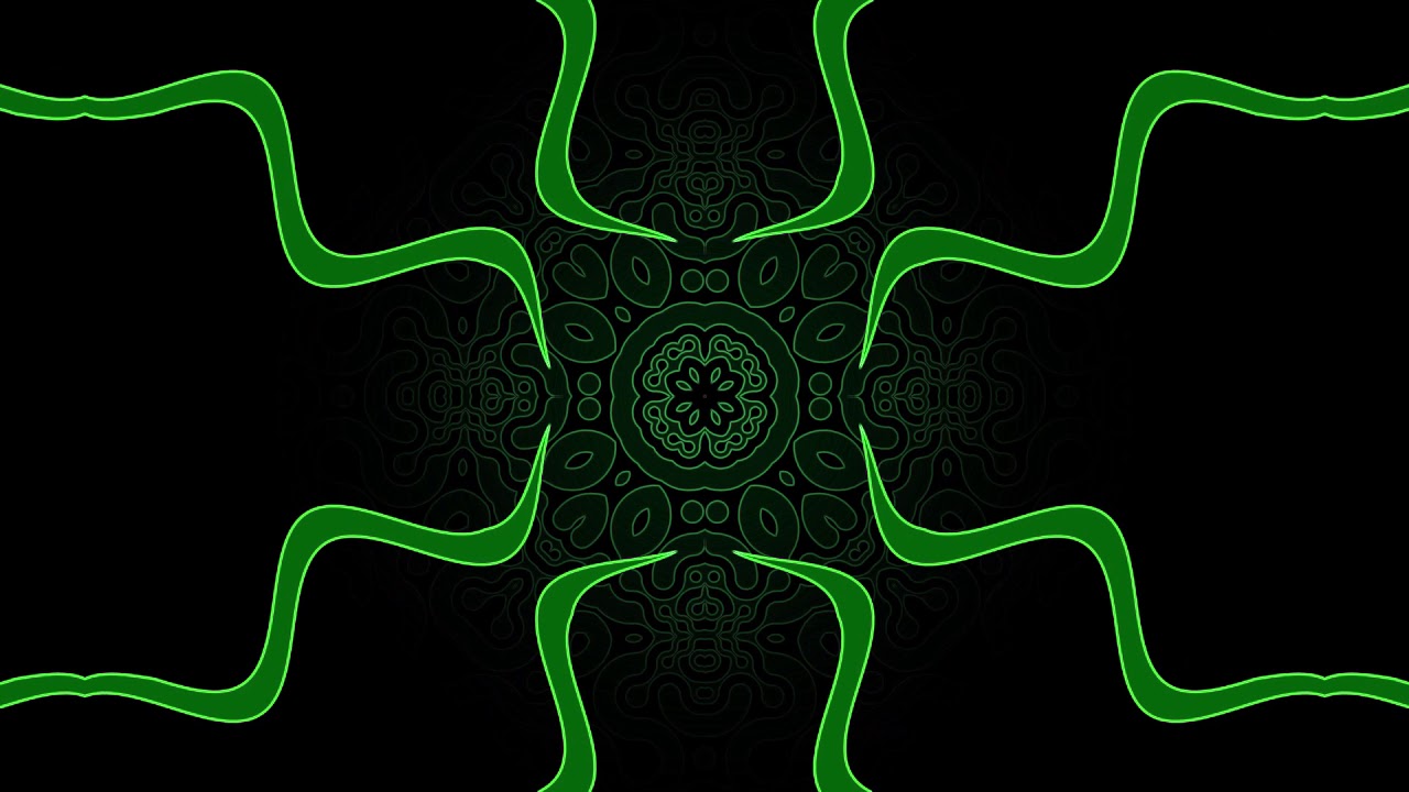 "Electronic Worms" - Psychedelic Visuals [Kaleidoscope] - YouTube
