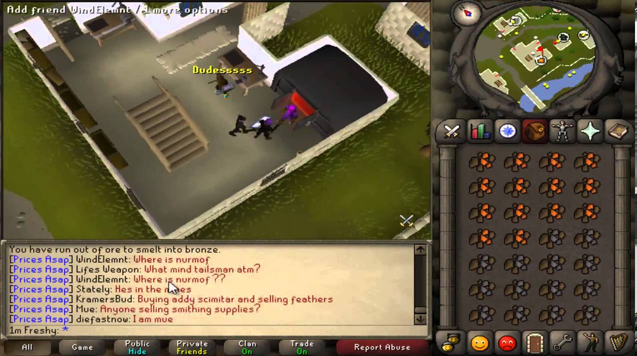 Old School 2007 Runescape Day 1 (Progress) Gameplay Lets play Part 2 ...