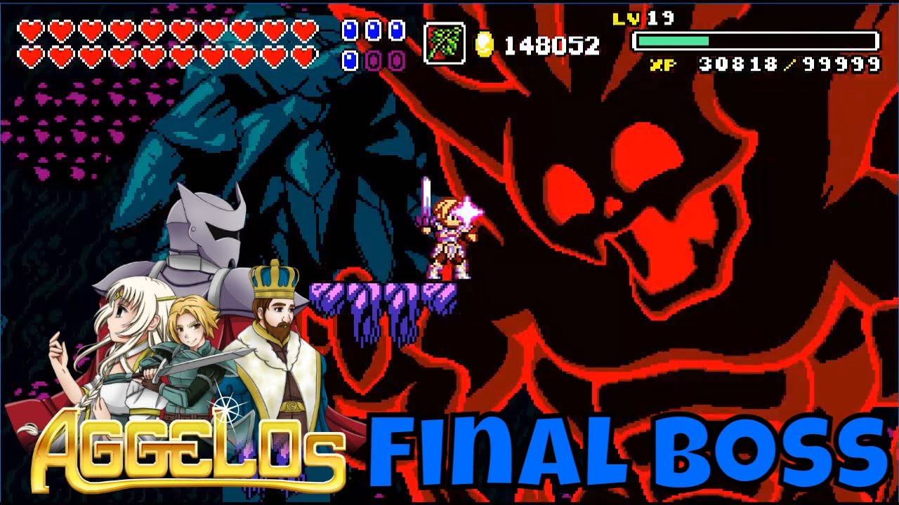 Aggelos - Final Boss: The Downpour & Ending - YouTube