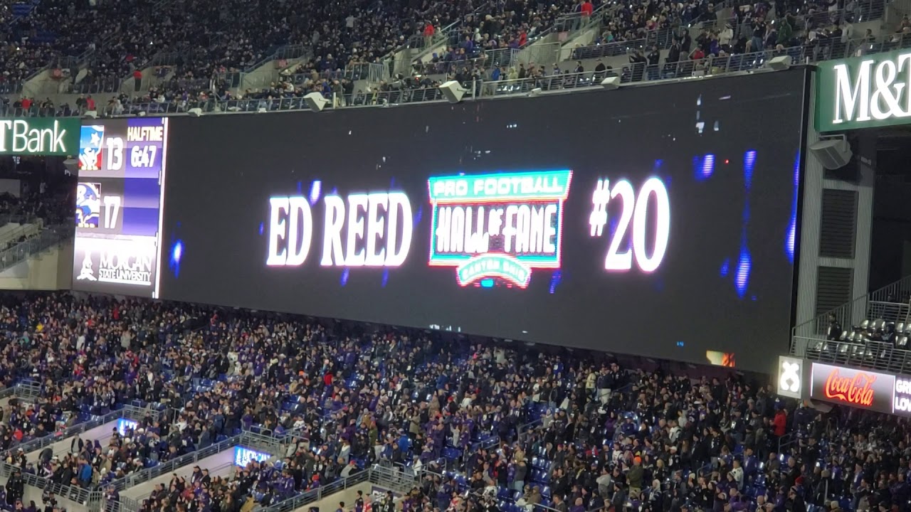 Ed Reed Hall of Fame Ring Ceremony - YouTube