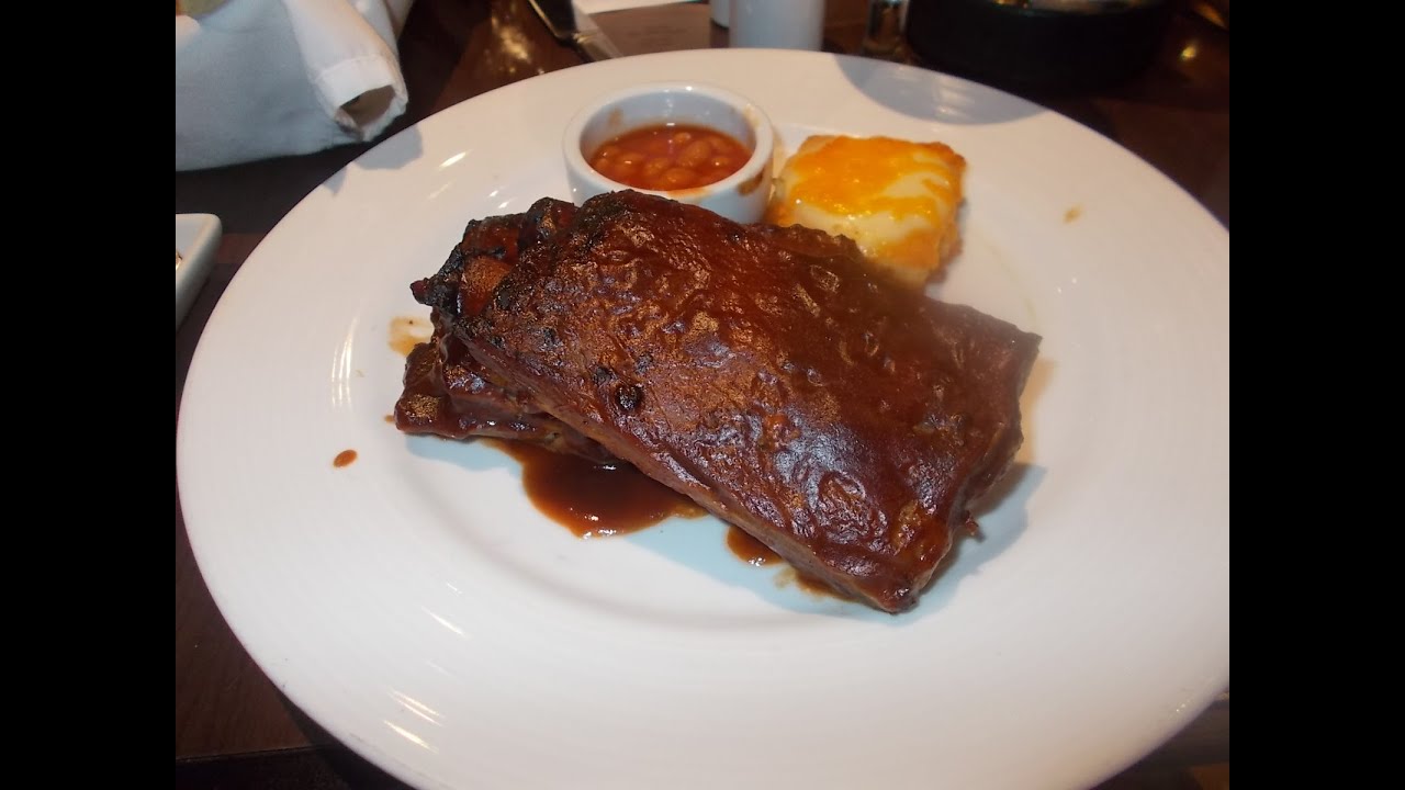 Bar B Que Ribs on the Carnival Freedom Ship - YouTube
