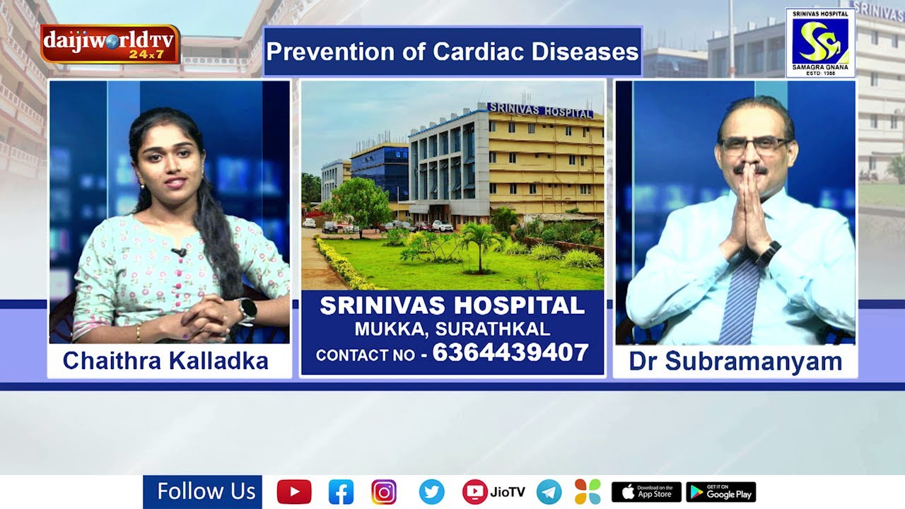Shrinivas Hospital Health Talk: Information about Prevention of cardiac ...