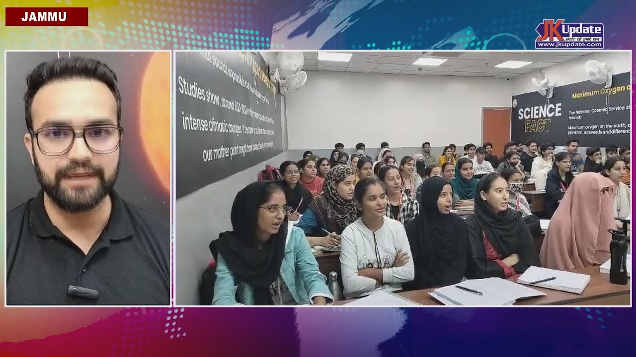 PW's offline classes started in Vidyapeeth in Jammu - YouTube