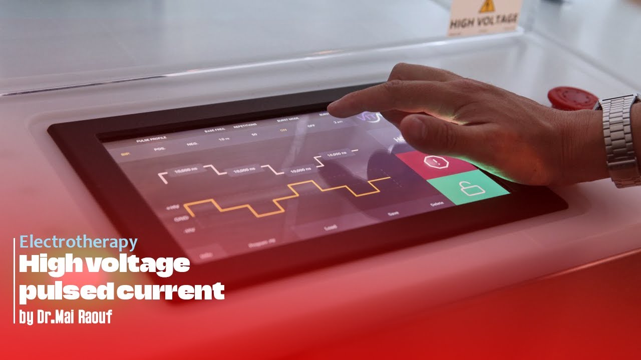 Electro Therapy | High voltage pulsed current HVPC | By Dr.Mai Raouf - YouTube