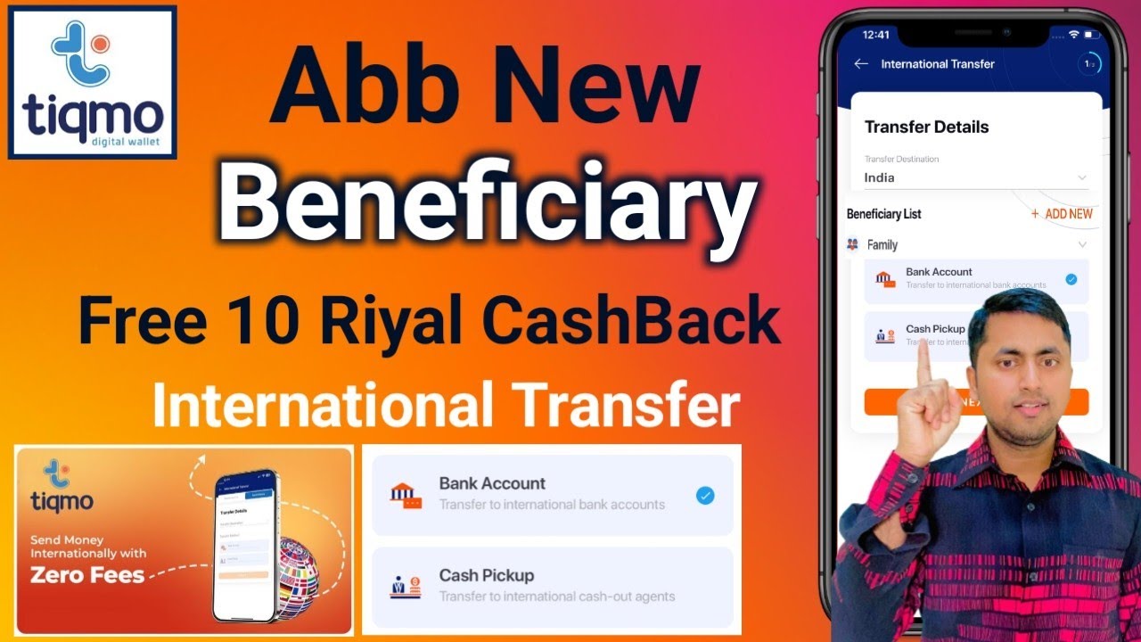 tiqmo add beneficiary | How to add beneficiary in tiqmo | add bank ...