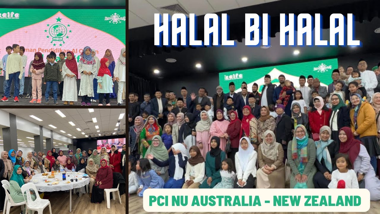 Halal bi halal NU NSW | Kajian Islam Kaffah | PCI NU Australia - YouTube