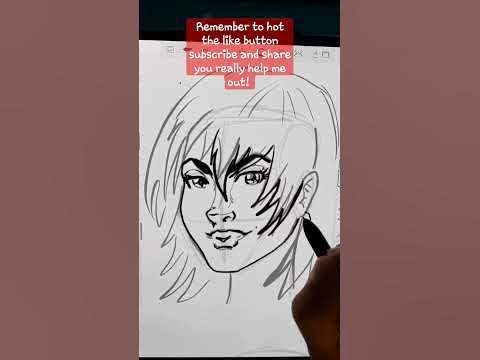 How to draw faces! Art tutorial! - YouTube