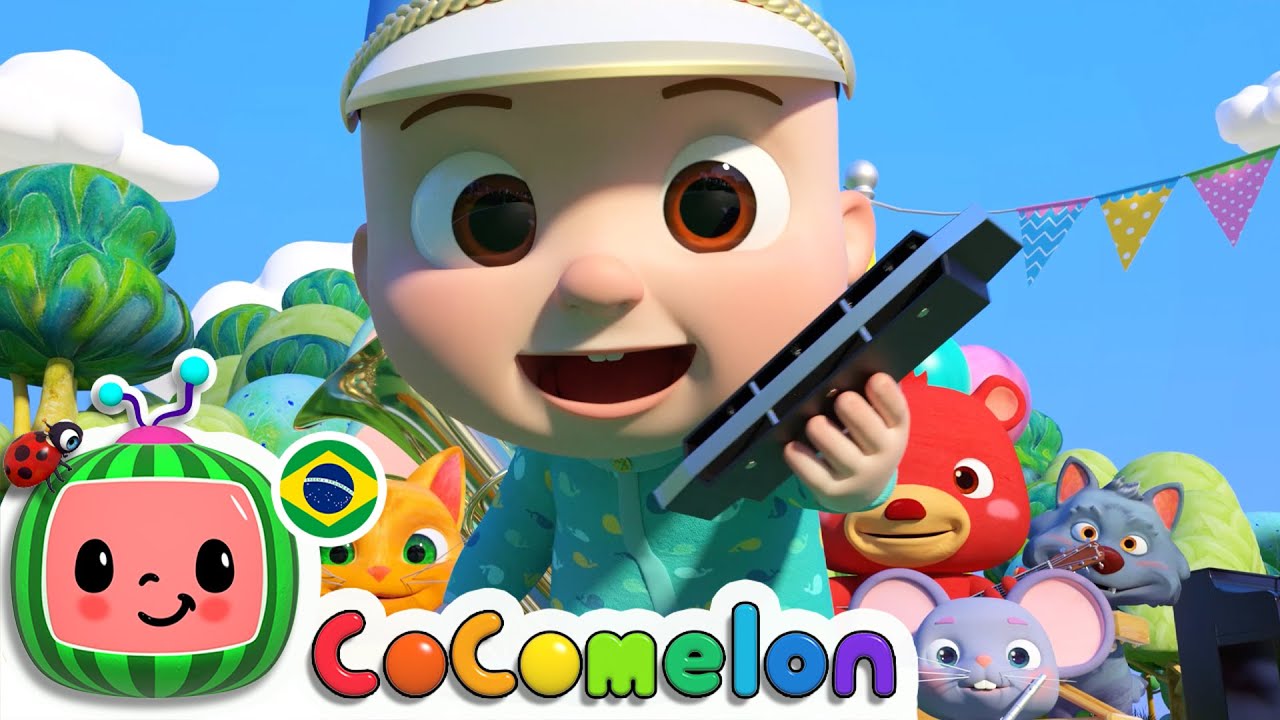 CoComelon em Português | Canção dos instrumentos musicais | Músicas ...