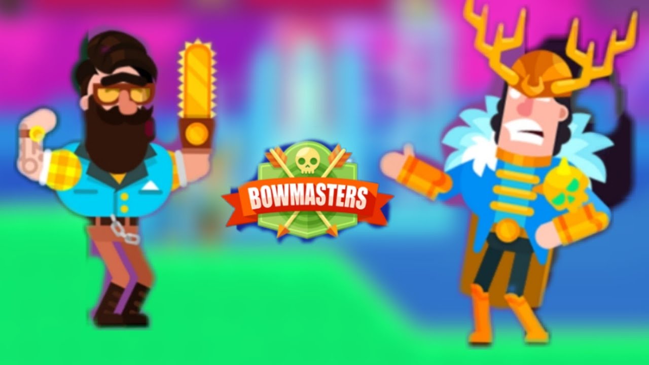 Bowmasters Powerfull Weapon Brutality Gameplay - YouTube