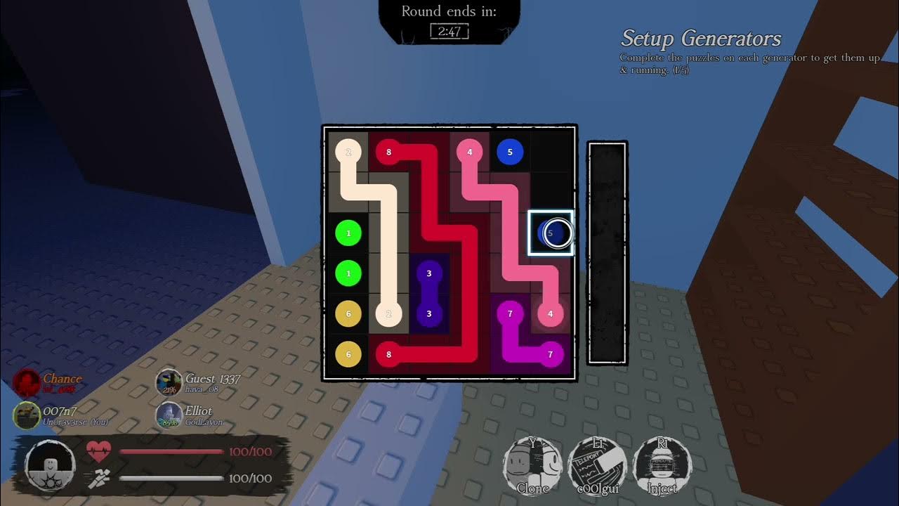 007n7 as Last Man Standing vs GASHHARPOON - John Doe v 007n7 Forsaken Gameplay - YouTube