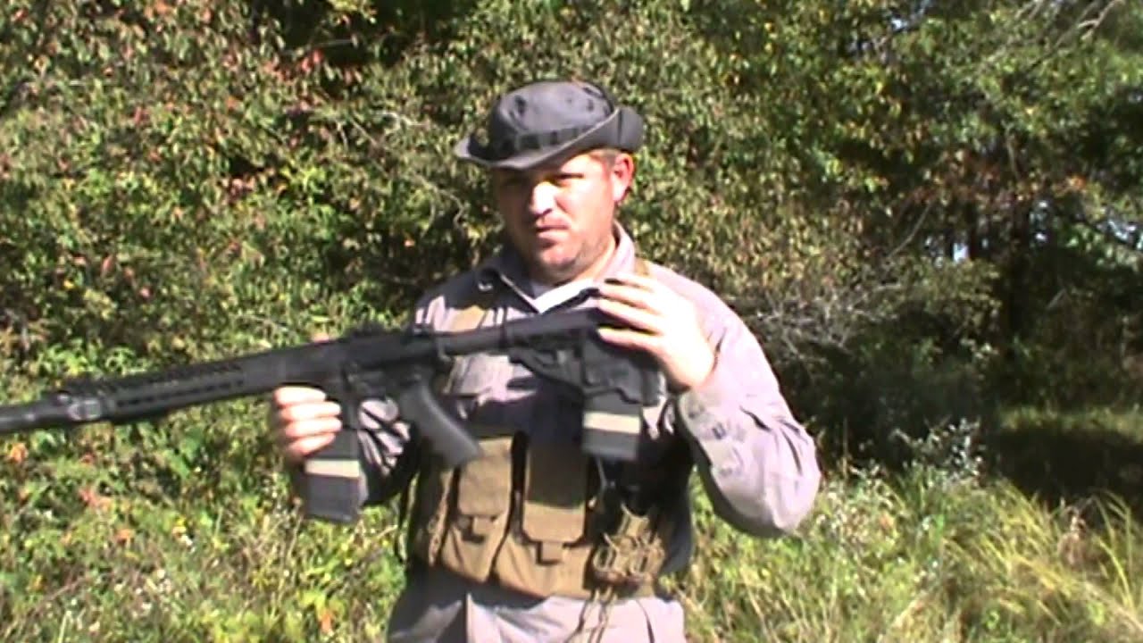 FAB GL-MAG AR-15 Stock - YouTube