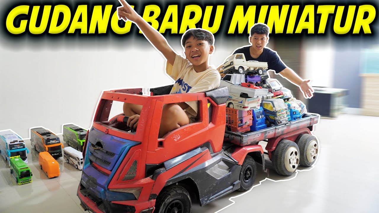 PINDAHAN SEMUA MINIATUR BUS, TRUK DAN PICKUP DIGUDANG BARU DITDIM ...