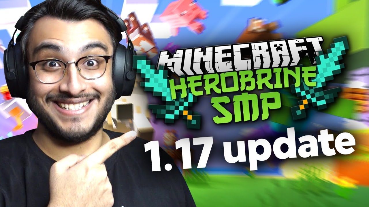 HEROBRINE SERVER 1.17 UPDATE | RAWKNEE - YouTube