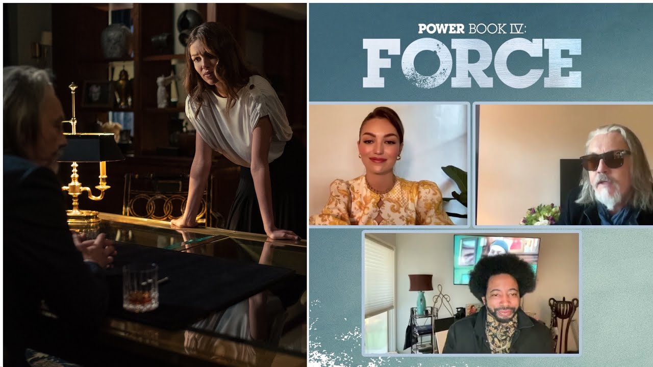 Power Book IV interview with Lili Simmons & Tommy Flanagan - YouTube