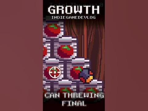 Growth Daily GameDevLog [121]-Can Threwing Final #devlog #gamedev #godot4 #indiegame #gaming # ...