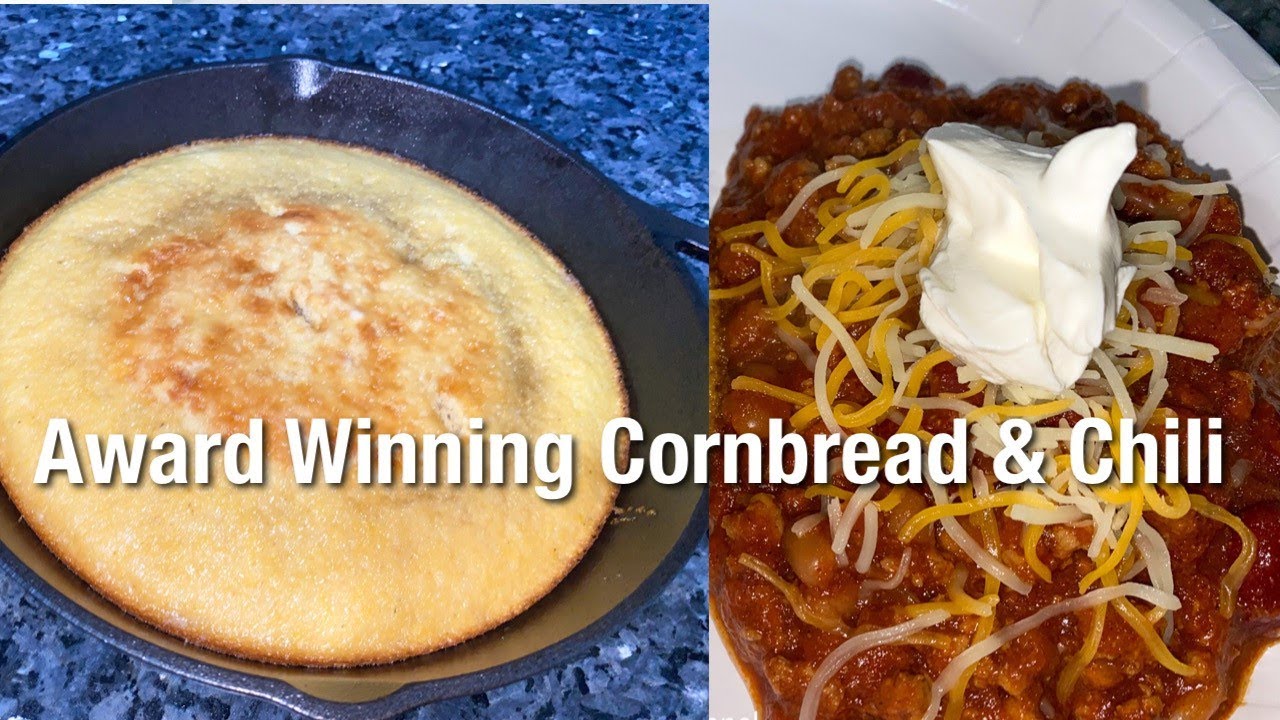 The Best Homemade Chili & Cornbread EVER|Award-Winning - YouTube
