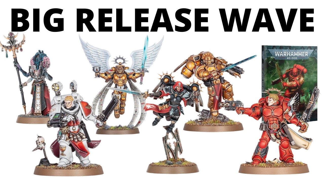 BIG 40K Release Week - Blood Angels Models + Prices - YouTube