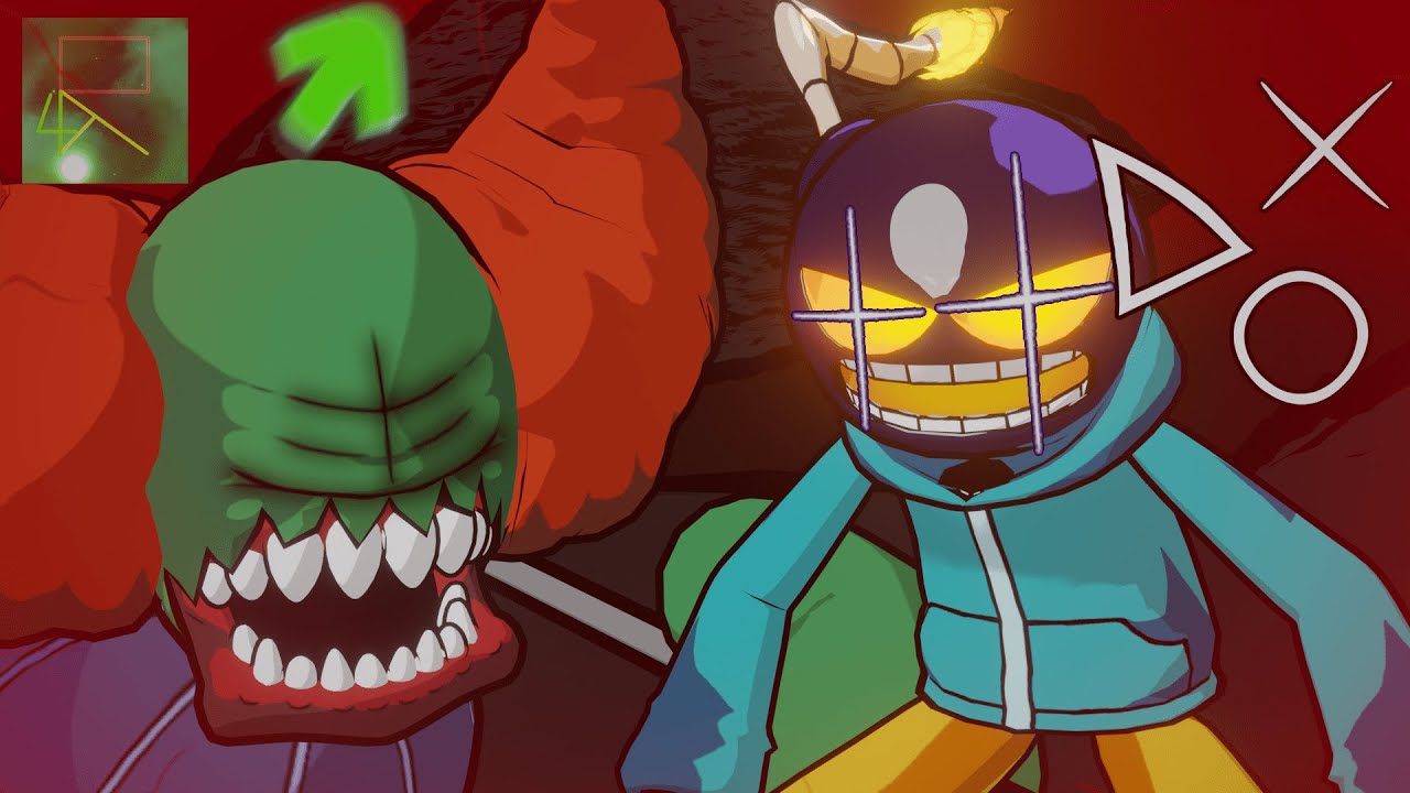 Tricky Vs Whitty - Friday Night Funkin' fanmade 3d animation - YouTube
