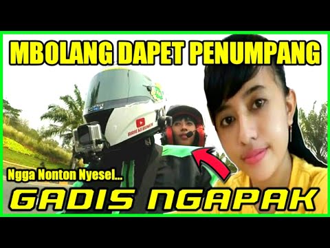 ON BID GRAB Mbolang Dapet Penumpang Enak Diajak Ngobrol
