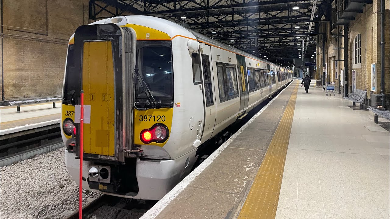 Train Journey - London Kings Cross to Cambridge non stop express on a ...