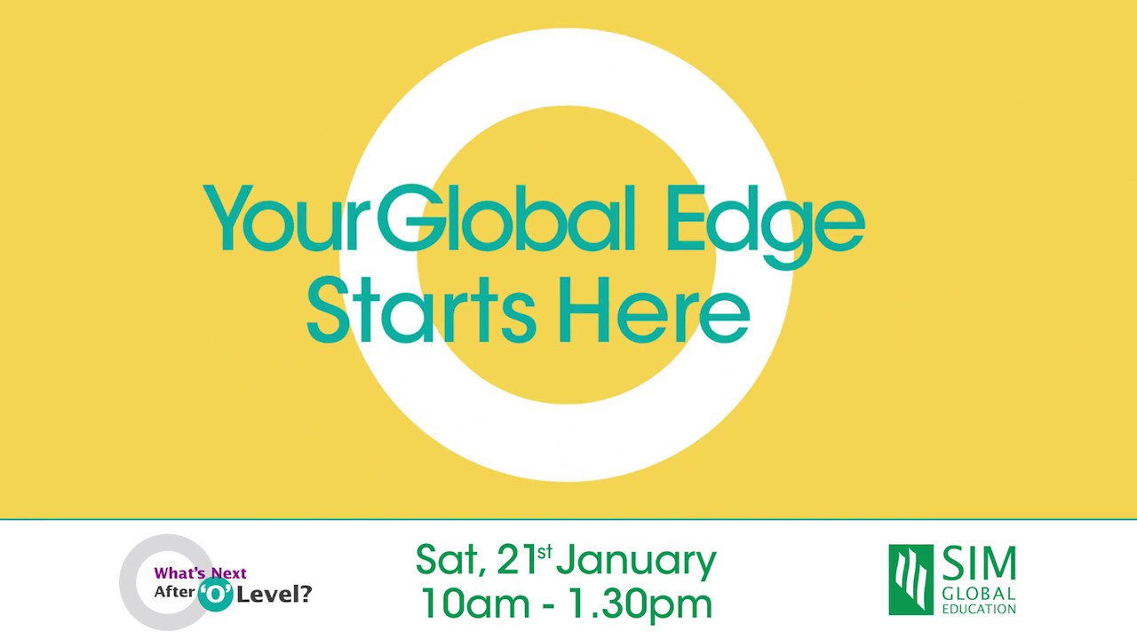 SIM GE - What's Next After 'O' Level? - YouTube