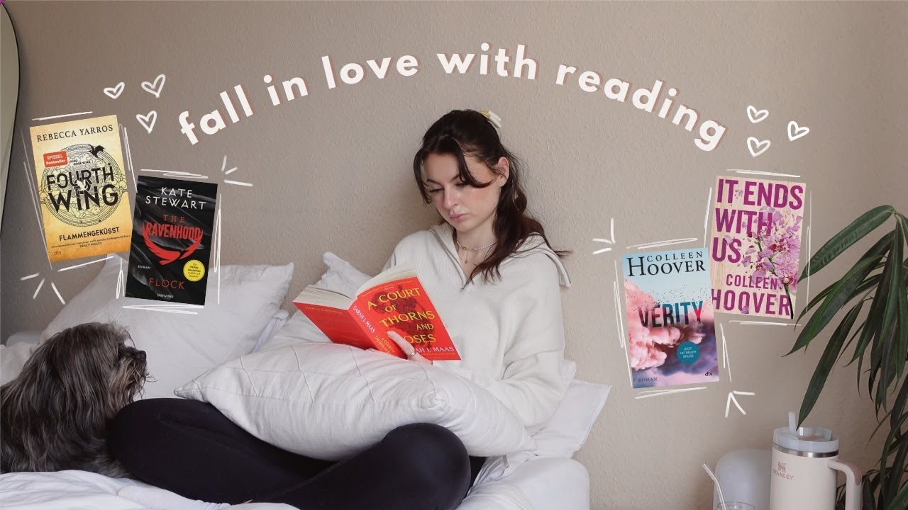 How to fall in love with reading (und wie du die Zeit zum Lesen findest ...